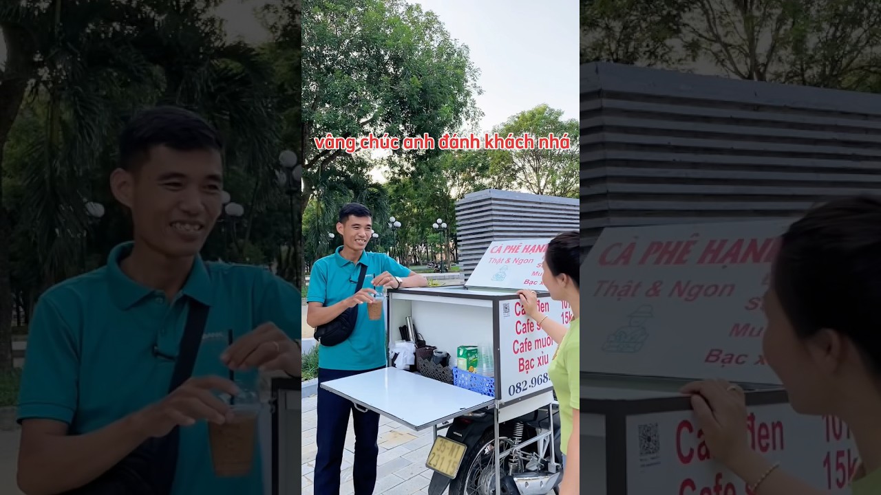 Khách hỏi video của khung xe cà phê sao chưa thấy thì đây là câu trả ...