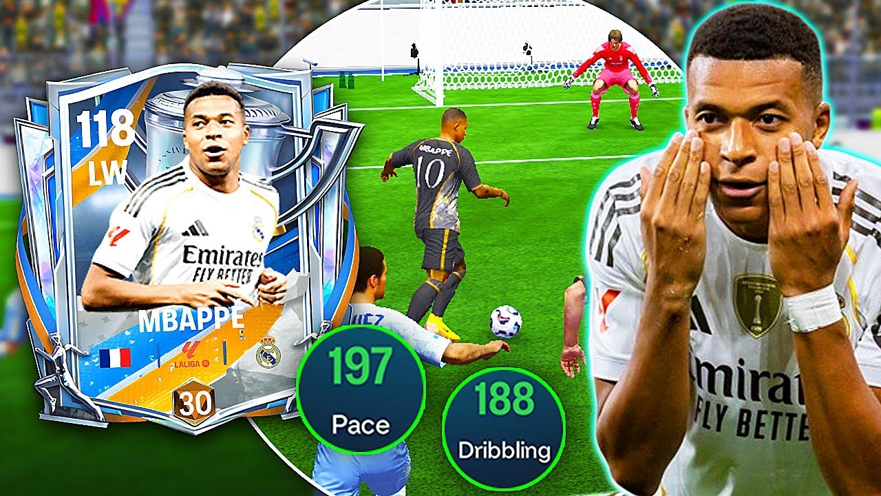 113 OVR MBAPPÉ REVIEW | BEST LW? SUPER SMOOTH WITH INSANE PACE ...