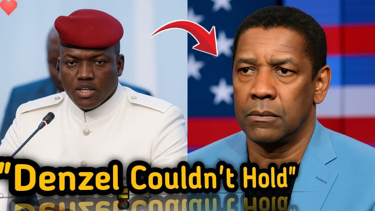 Denzel Washington in Tears After Hearing From Ibrahim Traoré – Powerful ...