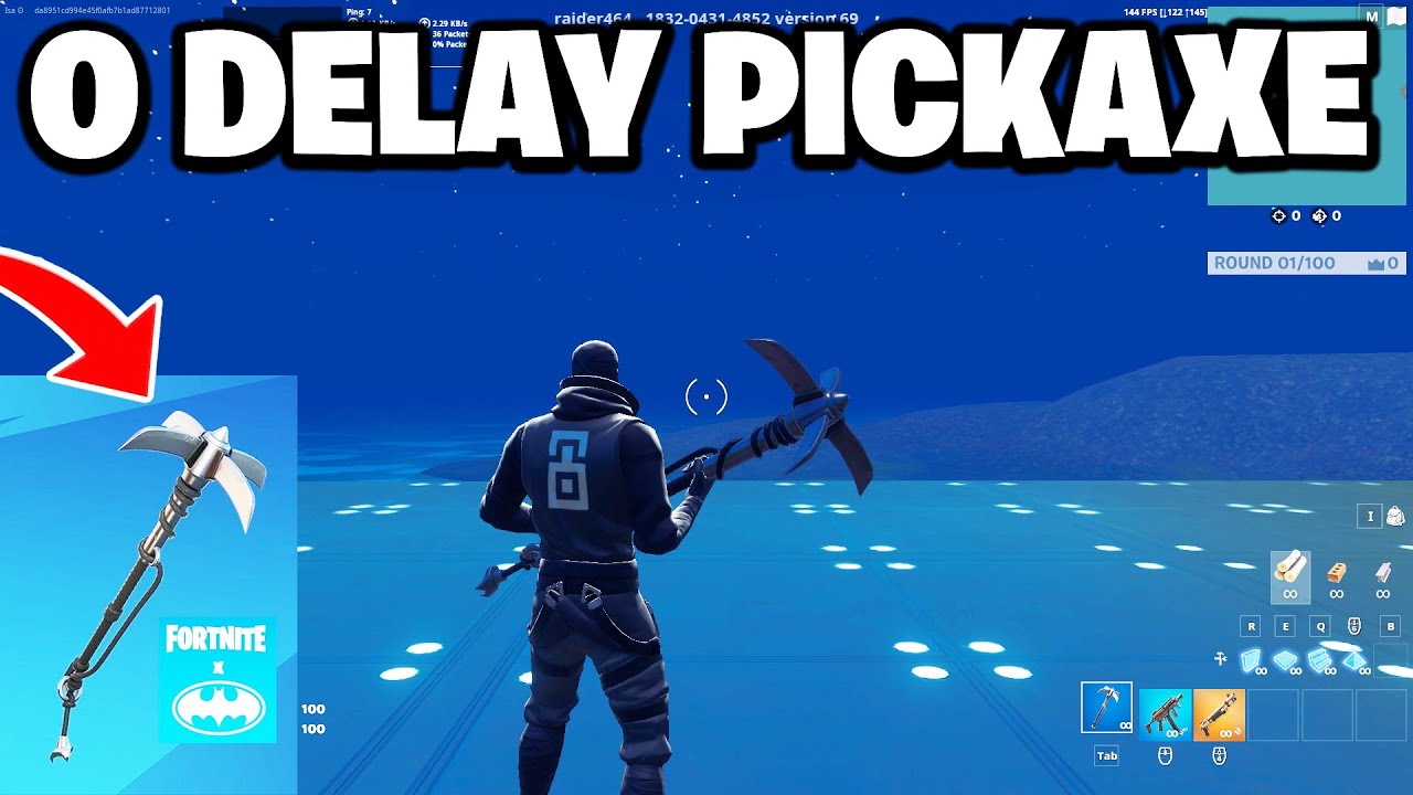 This 0 Delay Pickaxe is INSANE!... (0 Input Delay & Giveaway!) - YouTube