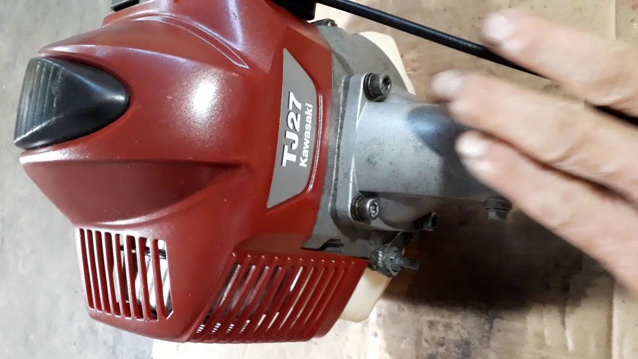 Test máy cắt cỏ KAWASAKI TJ27 Nhật bãi. Lh 0765959958. - YouTube