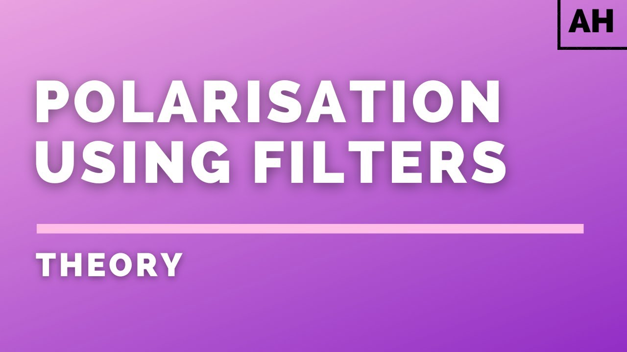 Advanced Higher Physics | Waves | Polarisation Using Filters | THEORY ...