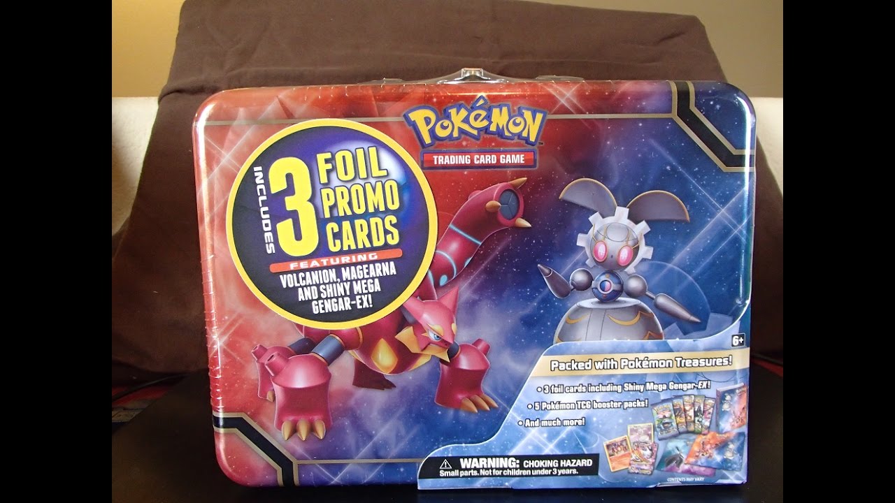 Opening A Pokemon Collector's Chest Treasure Tin! - YouTube