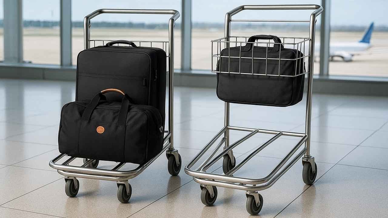 ️🛒 TROLLEY BANDARA | AIRPORT TROLLEY | TROLLEY BARANG STAINLESS 🛠️ ...