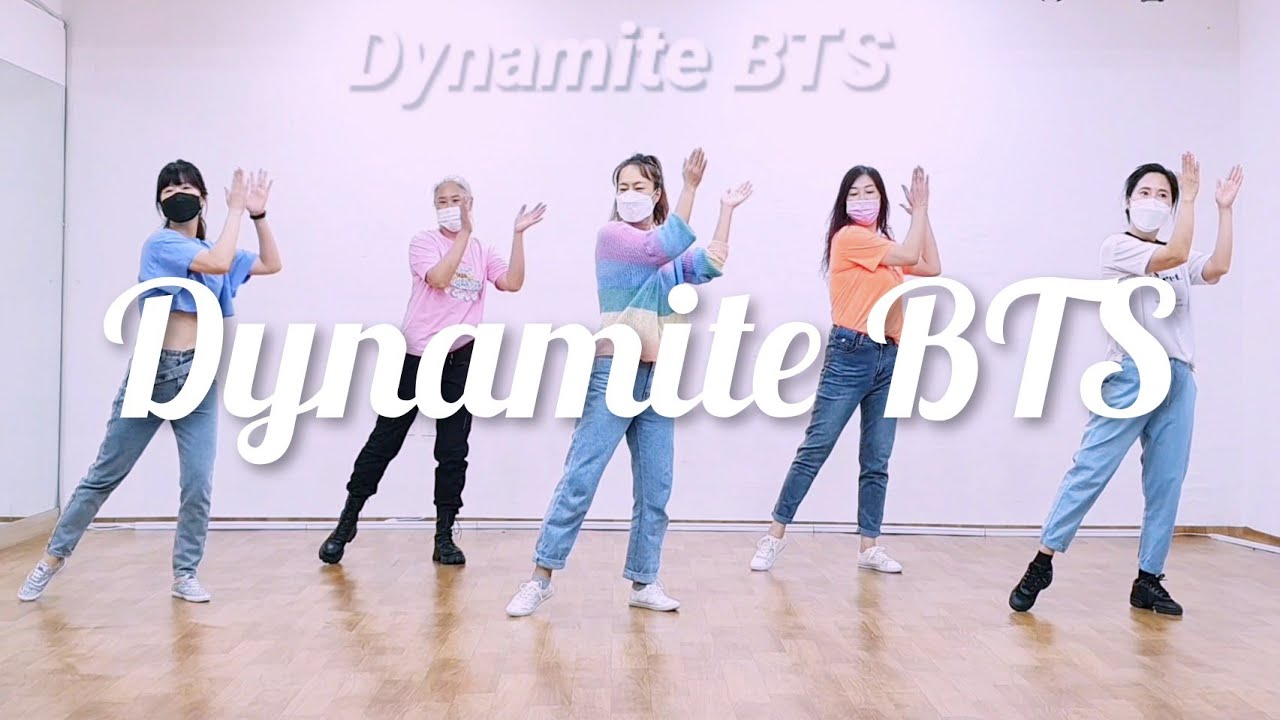 Dynamite BTS Line Dance Demo (다이너마이트 비티에스) 🍭방탄 - YouTube