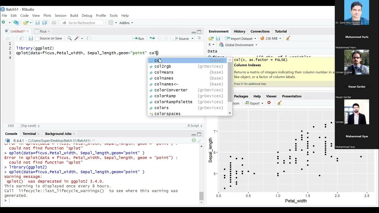 Batch 51.4: All basic plot in R withh ggplot2 - YouTube