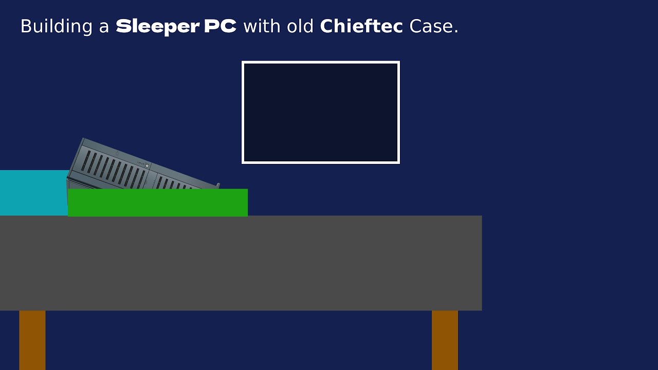 Building a sleeper PC with Chieftec's very big case #sleeper #pc # ...