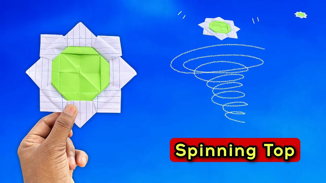 Spinning top, notebook spinning toy, how to make new spinner, spinning ...