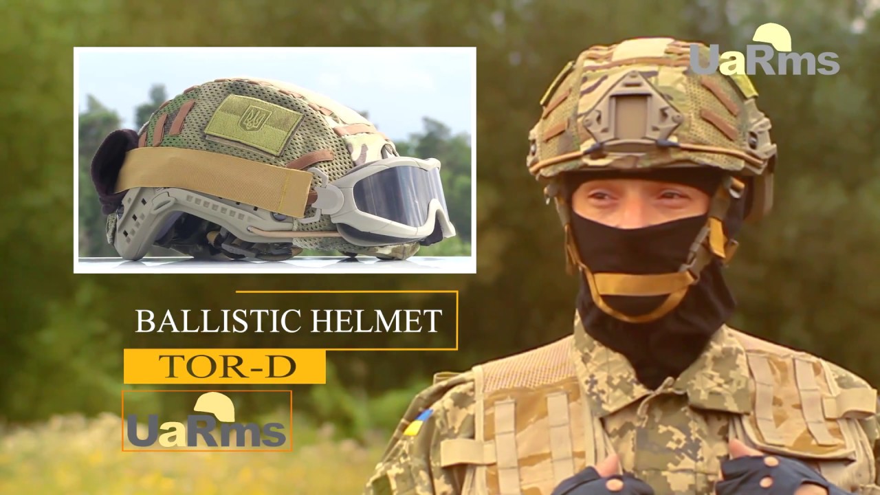 Developing and testing the best Ukrainian ballistic helmets TOR and TOR ...