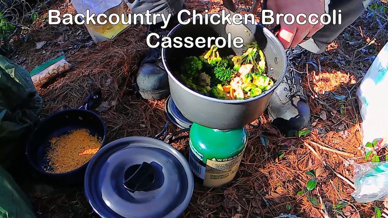 Backcountry Chicken Broccoli Casserole (Dehydrated Backpacking Meal ...