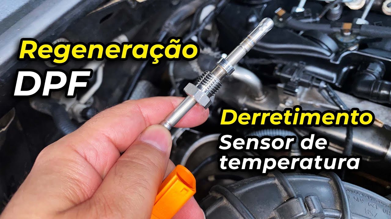 Sensor de temperatura do DPF pode derreter na regeneração. - YouTube