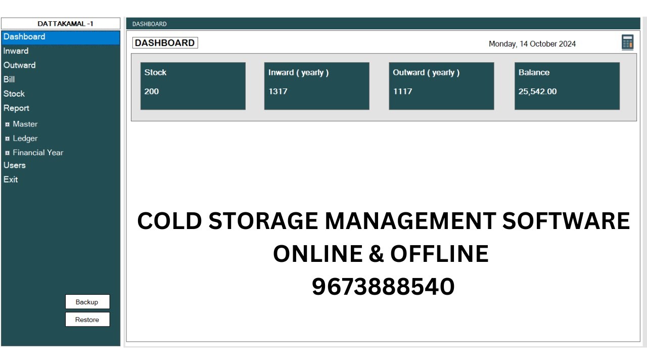 Cold Storage Management Software | Online & Offline Solution. Inventory ...