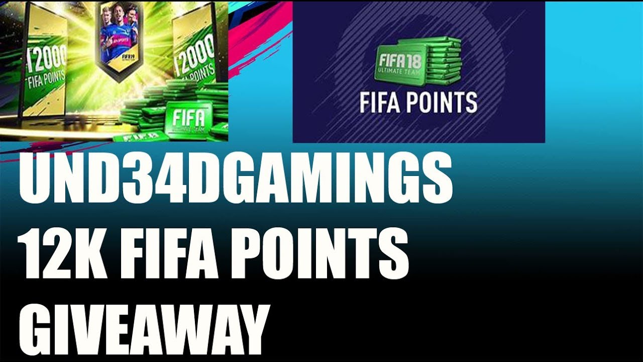 ~ 12,000 FIFA Points Giveaway ~ - YouTube