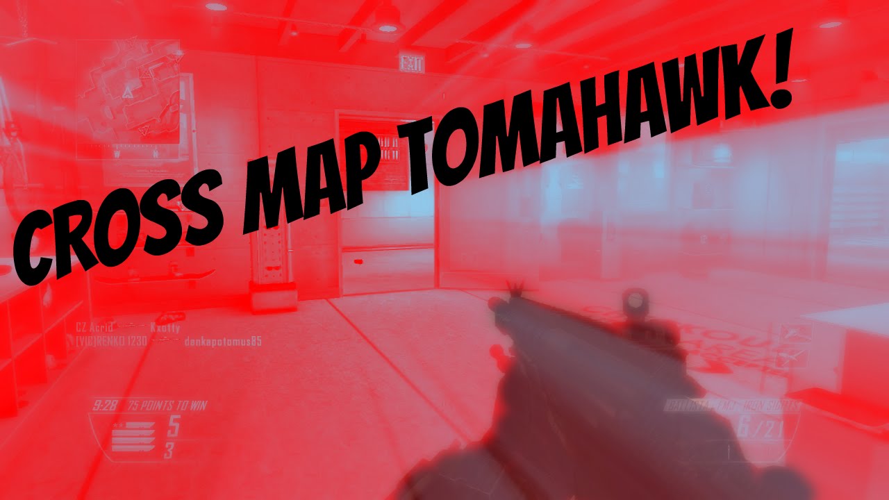 CROSS MAP TOMAHAWK! |Bo2| - YouTube