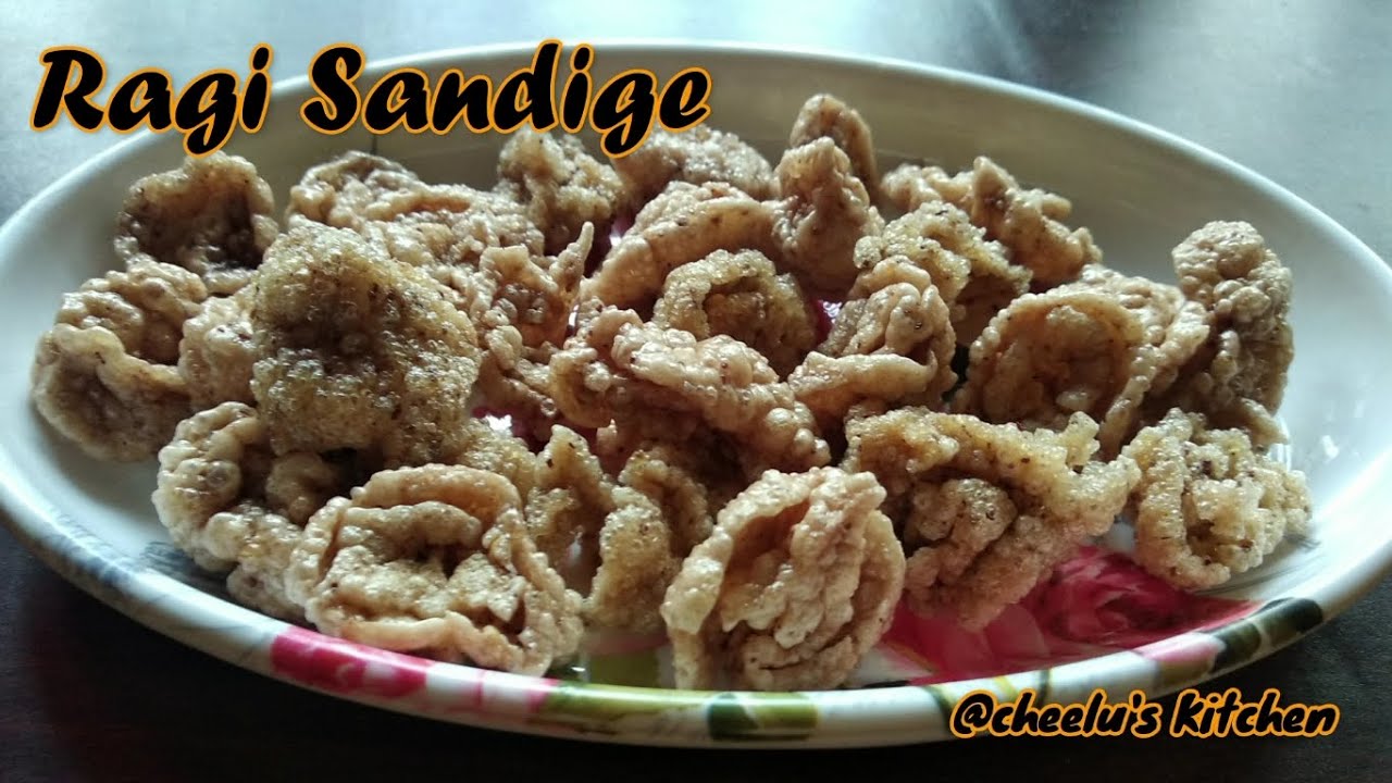 ರಾಗಿ ಸಂಡಿಗೆ | Ragi Sandige | Finger Millet Fryum | Recipe - YouTube