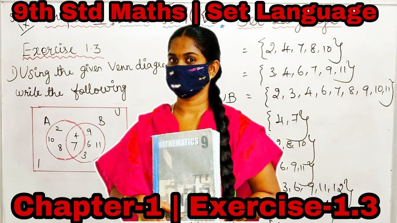 Types of Set | Set Langauges | TN 9th Maths | set language 9th maths ...