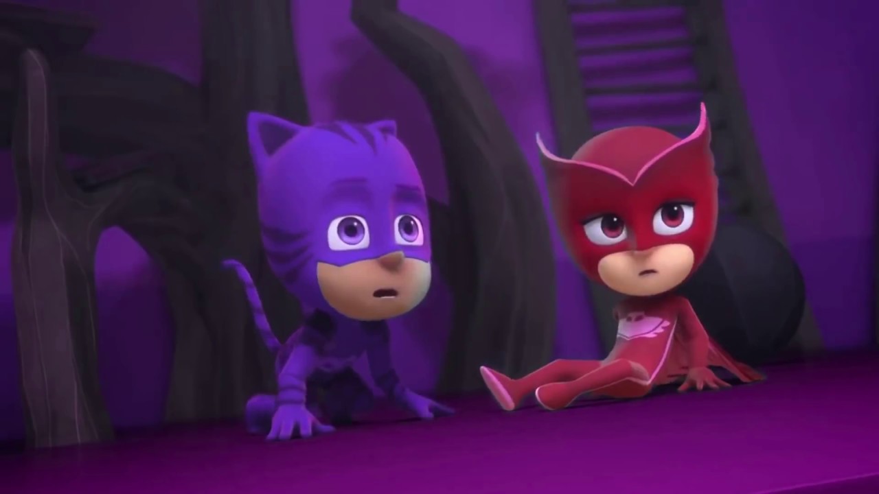 Learn Colors with pj masks masks #06 Learn With PJ Funny Alien masks ...