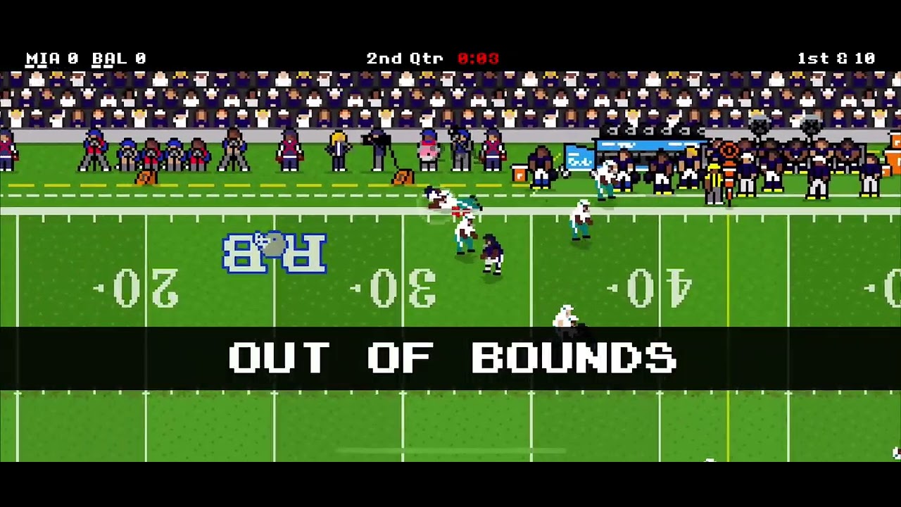 Retro Bowl Tournament Finals: Chi: Miami Eli: Baltimore - YouTube