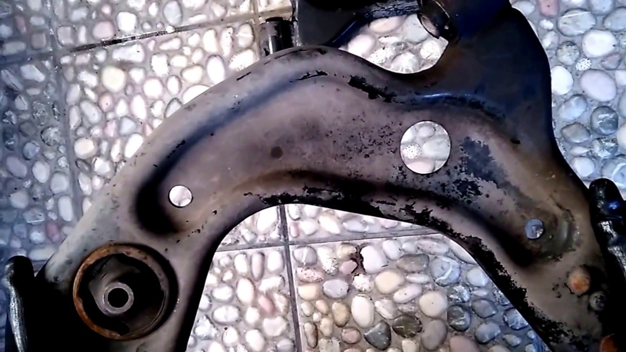 Cambio de buje de horquilla - Control arm bushing replacement - YouTube