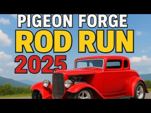 LIVE 2025 Fall Rod Run Pigeon Forge, TN - YouTube