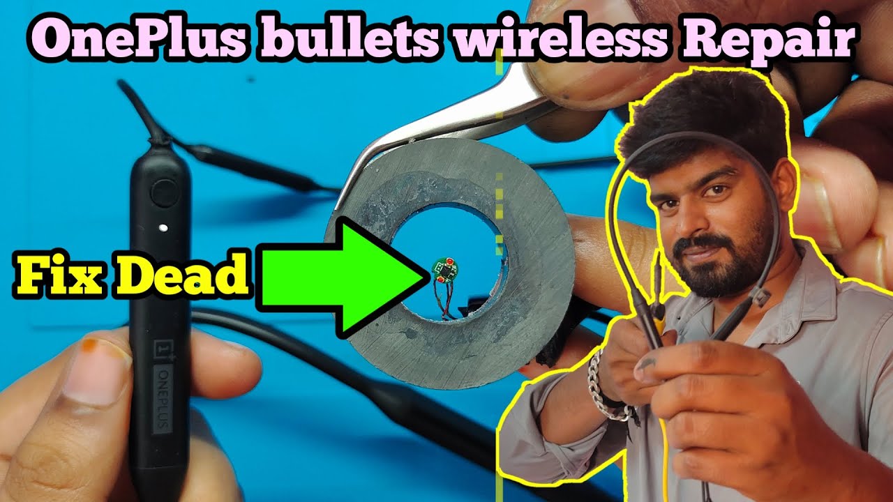 One plus Bullets Wireless Dead solution || HAL sensor Wiring Details ...