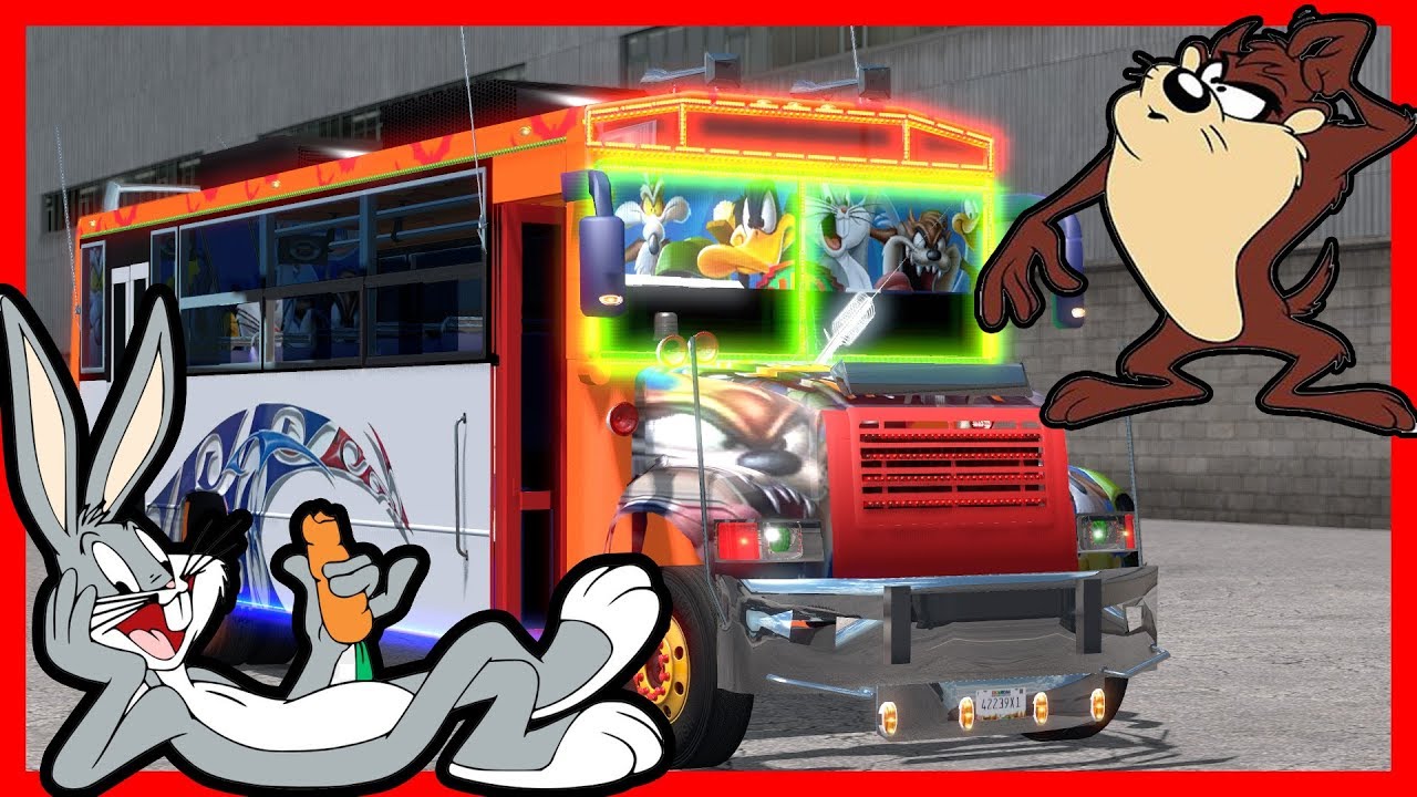 El Autobús de los Looney Tunes! Los Looney Tunes Llegaron a México ...