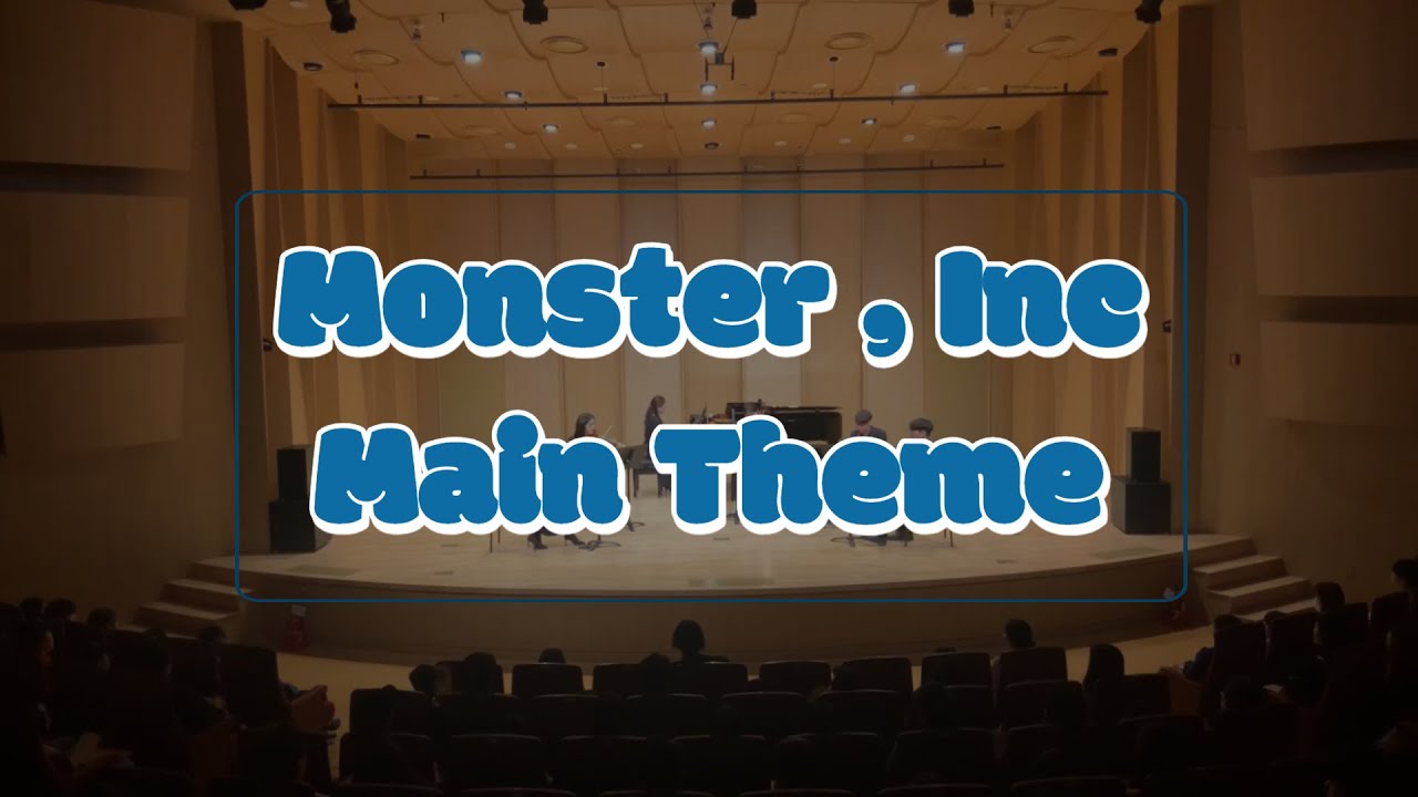 몬스터 주식회사 OST｜Monsters Inc. Main Theme(Cover)｜클래즈 앙상블｜Clazz - YouTube