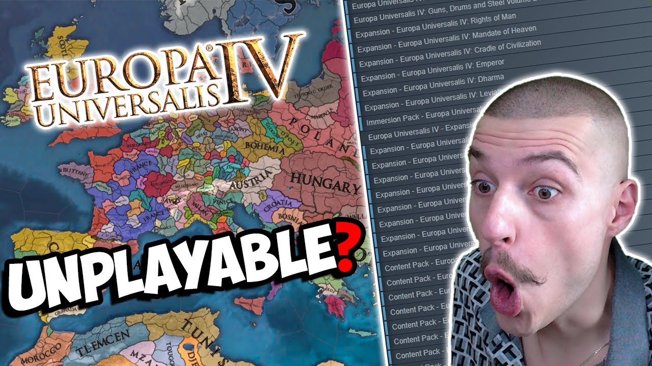 Playing EU4 With NO DLCs Was A MISTAKE - YouTube