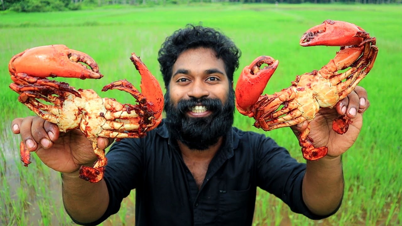 Crab Fry Making | ഞണ്ട് ഒരുവട്ടം ഇതുപോലെ പൊരിച്ചുകഴിച്ചു നോക്കു | M4 ...