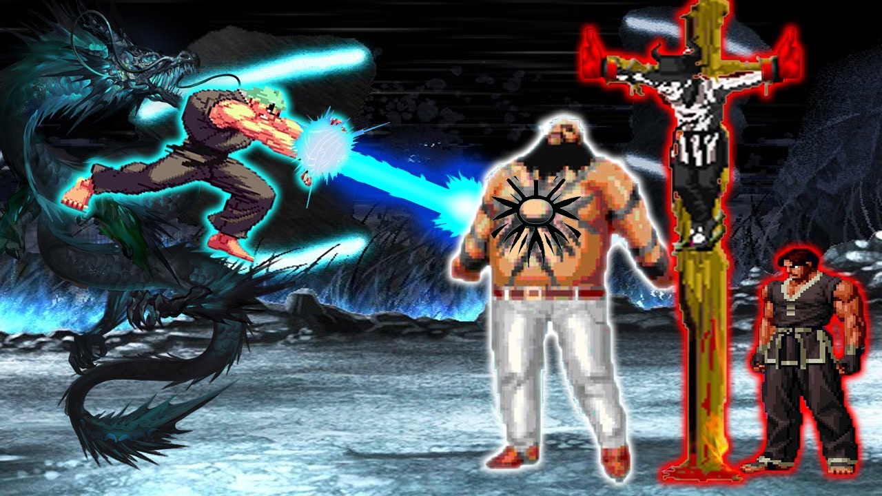 [KOF MUGEN] Daigo Ken Master Vs Korean Team - YouTube