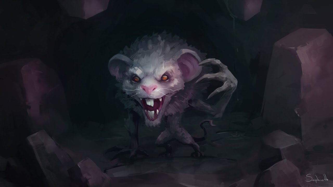 WERERAT - Dungeon Knight Card Game Illustration - YouTube