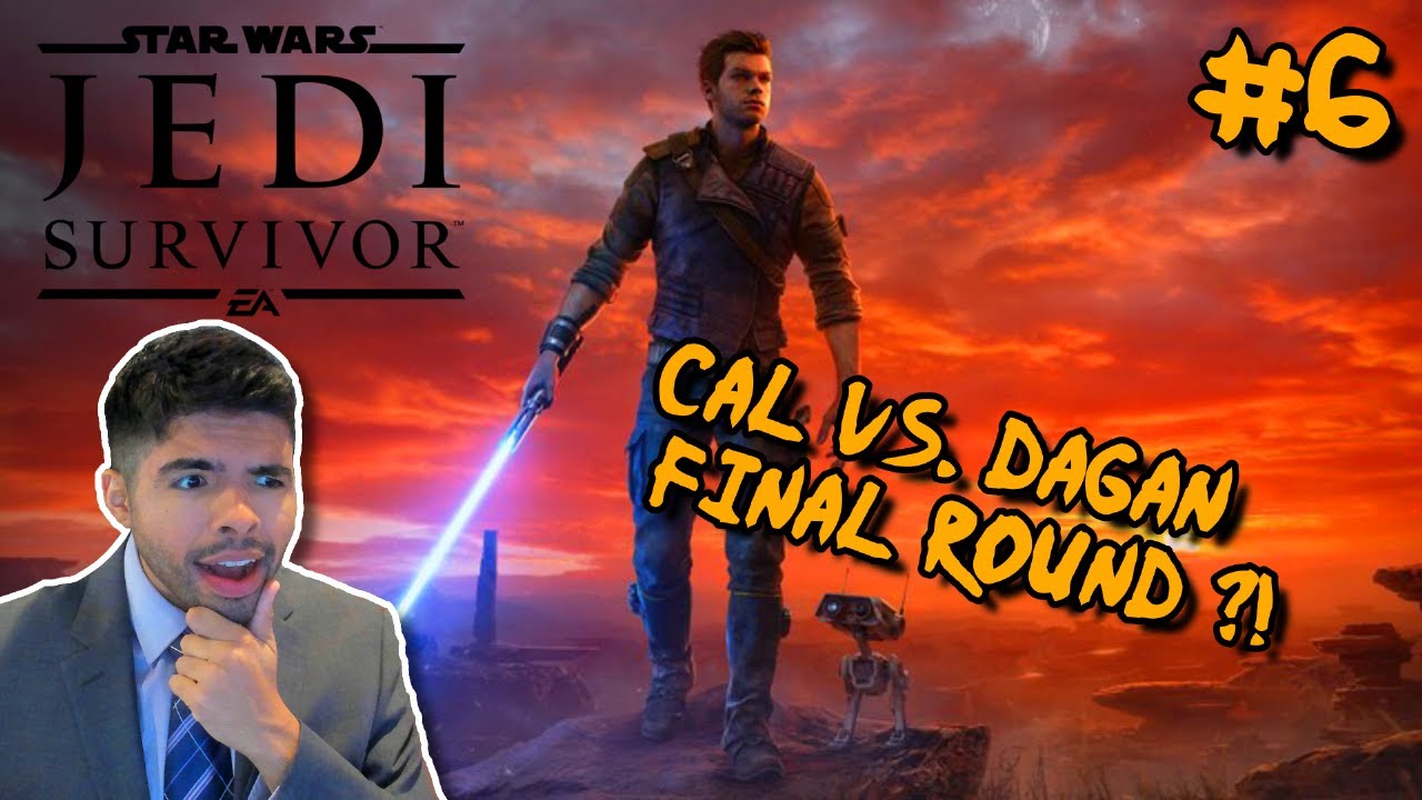 CAL VS. DAGAN FINAL ROUND!! Star Wars Jedi: Survivor FIRST TIME ...