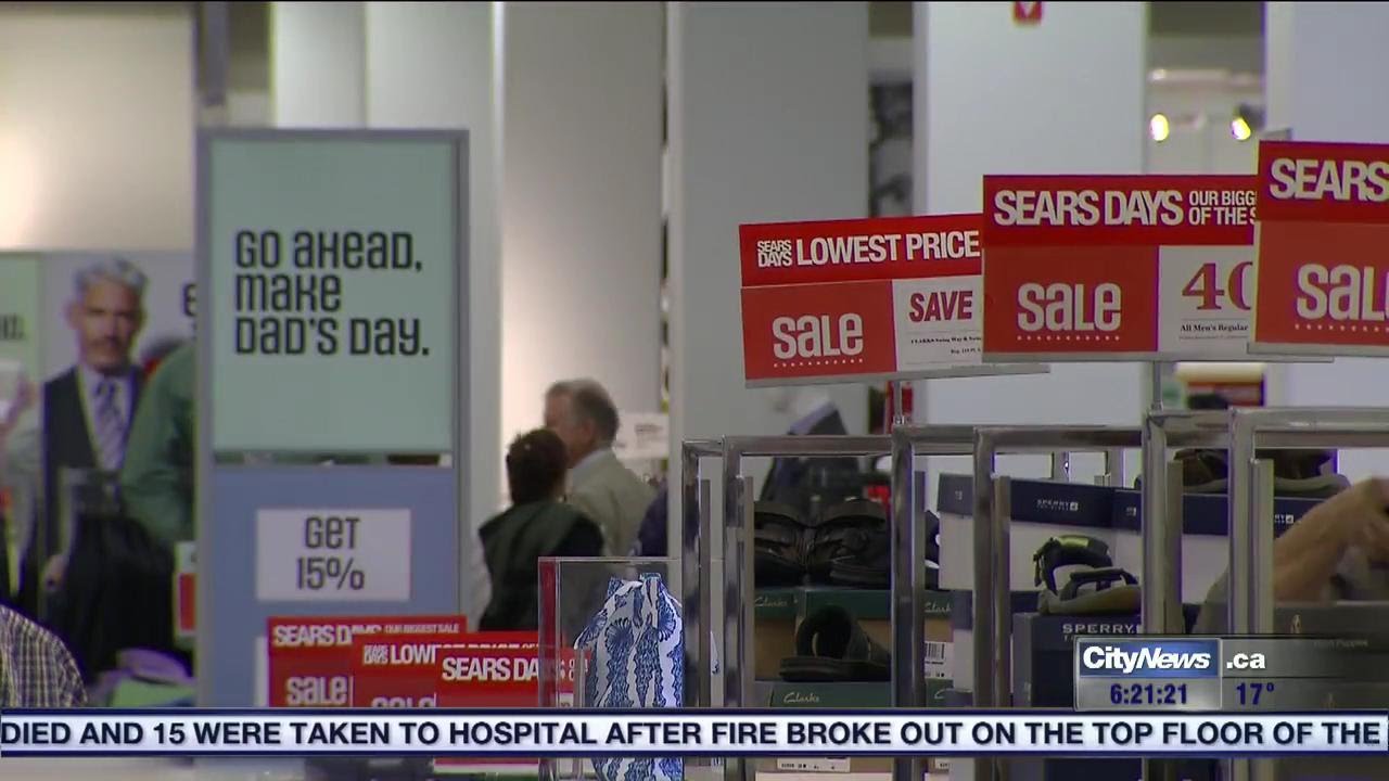 Former Sears Canada staff in court looking for answers - YouTube