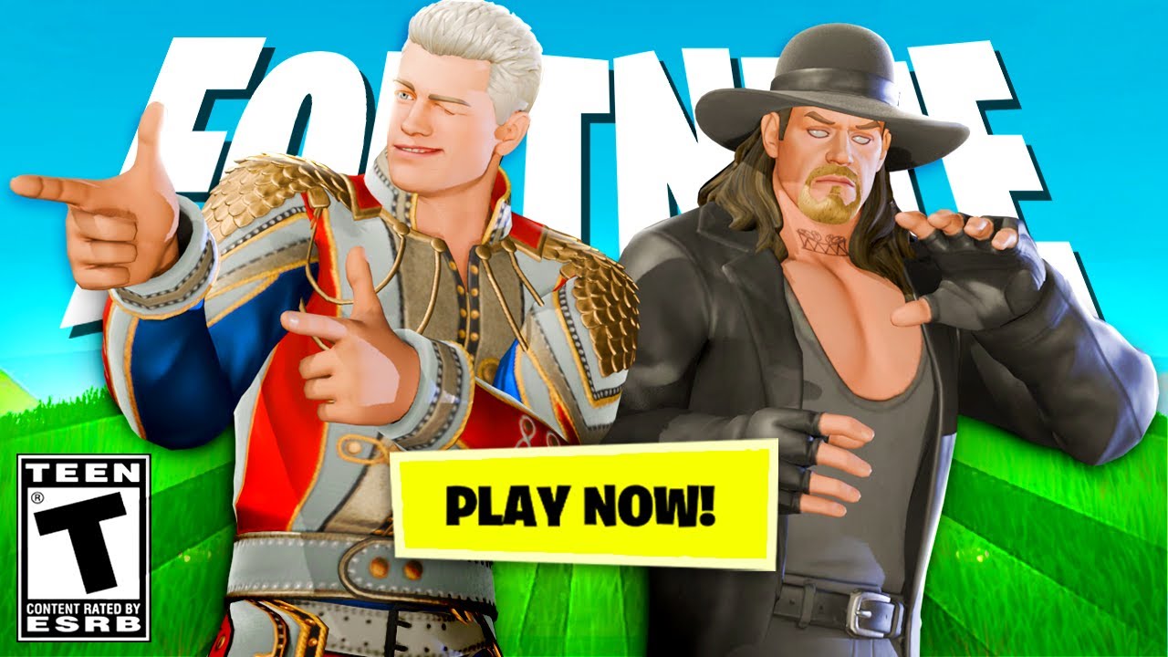 Fortnite *NEW* WWE Cody Rhodes & Undertaker Skins! (Season 2) - YouTube