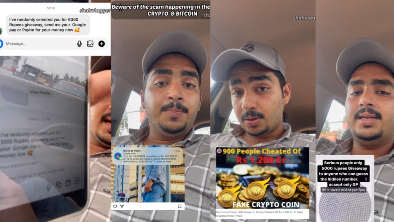 Crypto & Bitcoin scam in INSTAGRAM - YouTube