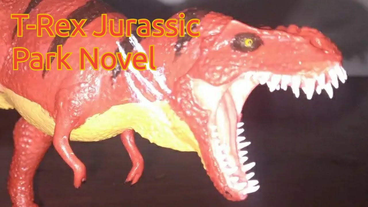 Making T-Rex Jurassic Park Novel with Biscuit - YouTube