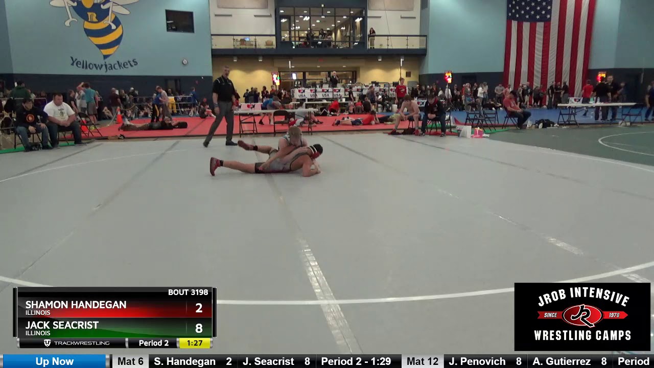 14U 136 Shamon Handegan Illinois Vs Jack Seacrist Illinois - YouTube