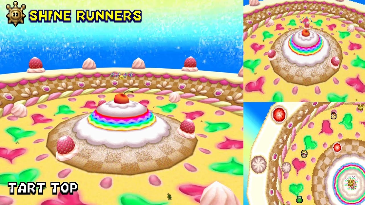 Mario Kart DS Shine Runners- Tart Top - YouTube