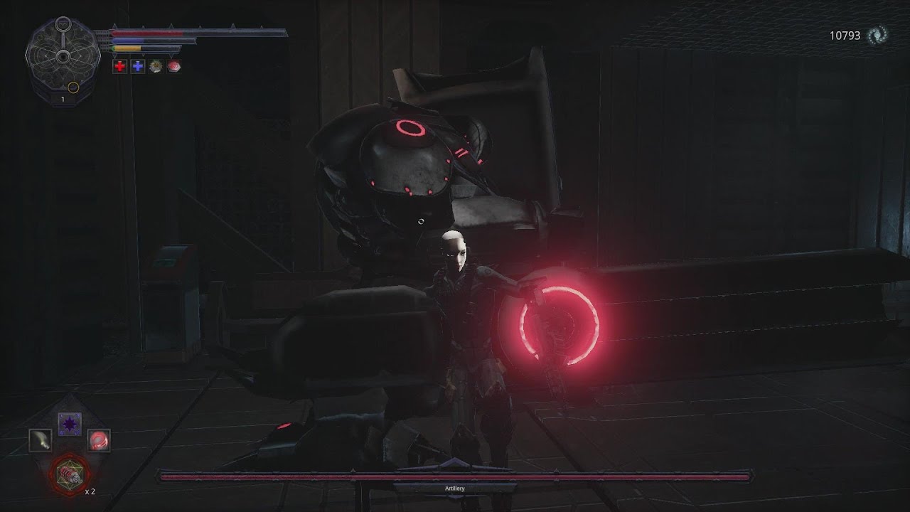 Hellpoint Artillery Boss Fight - YouTube