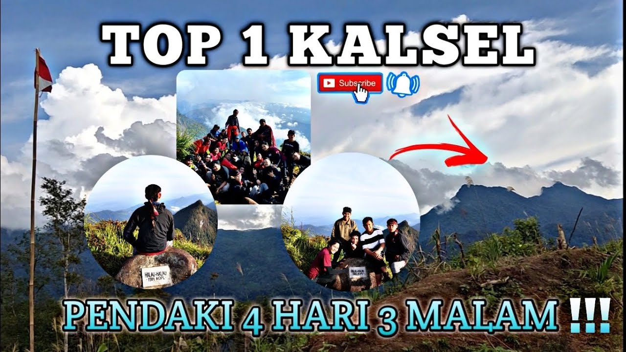 Pendakian Gunung Halau-halau| Menyapa Puncak Tertinggi Kalsel - YouTube