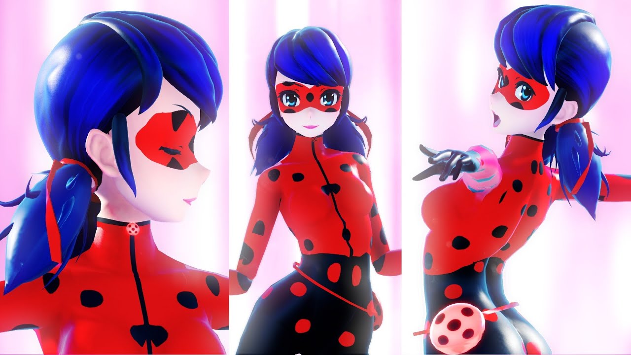 【MMD Miraculous】Ladybug Transformation (SEASON 4)【60fps】 - YouTube