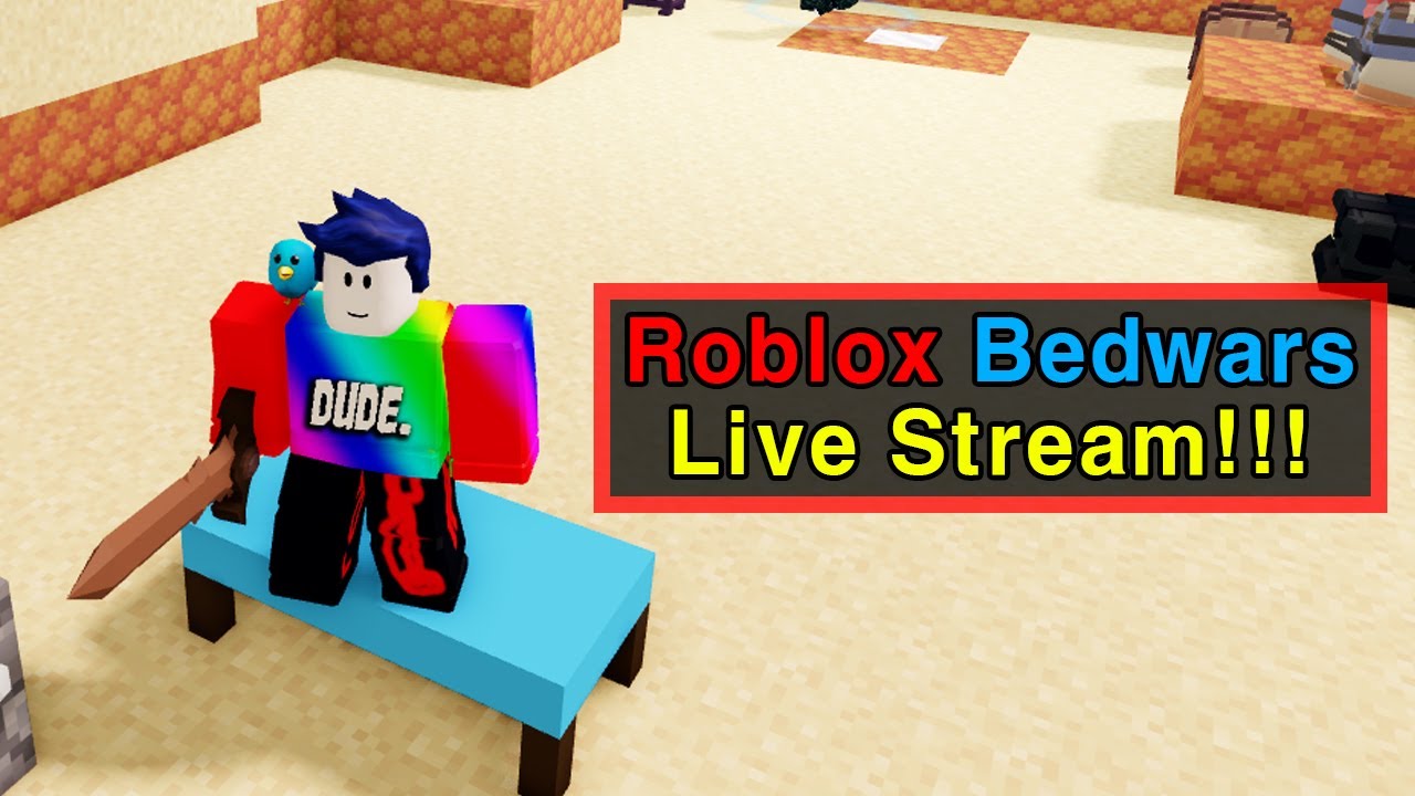 Roblox Bedwars Live Stream!!! - YouTube