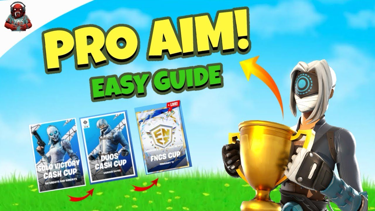 How to get PRO AIM in Fortnite (EASY GUIDE) - YouTube