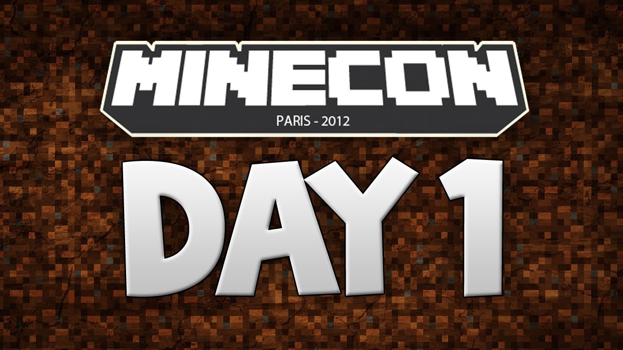 Minecon 2012 - Day 1 - YouTube
