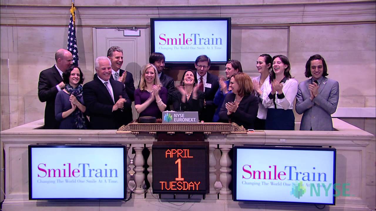 Smile Train Celebrates Charity Milestone at the New York Stock Exchange ...