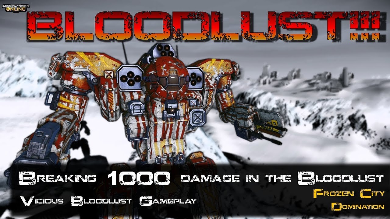[BRxV] Breaking 1000 Damage in a Bloodlust - Vulcan Hero Gameplay - YouTube