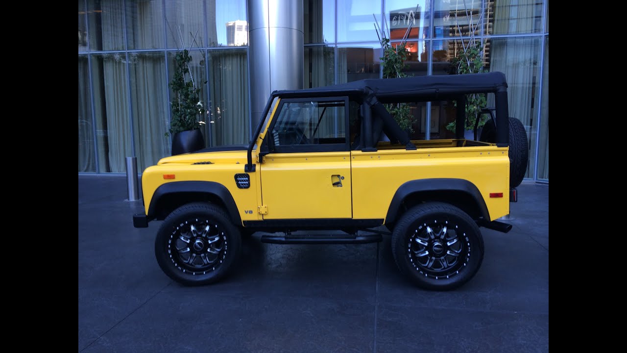 Defender Restomod Finished! HD 720p - YouTube