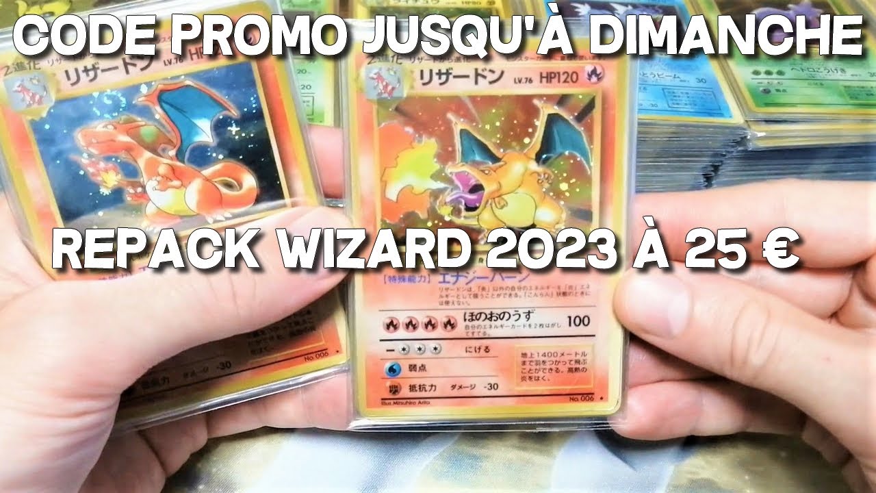Nouveaux repacks Pokémon Wizard et code Promo JapanTCG - YouTube