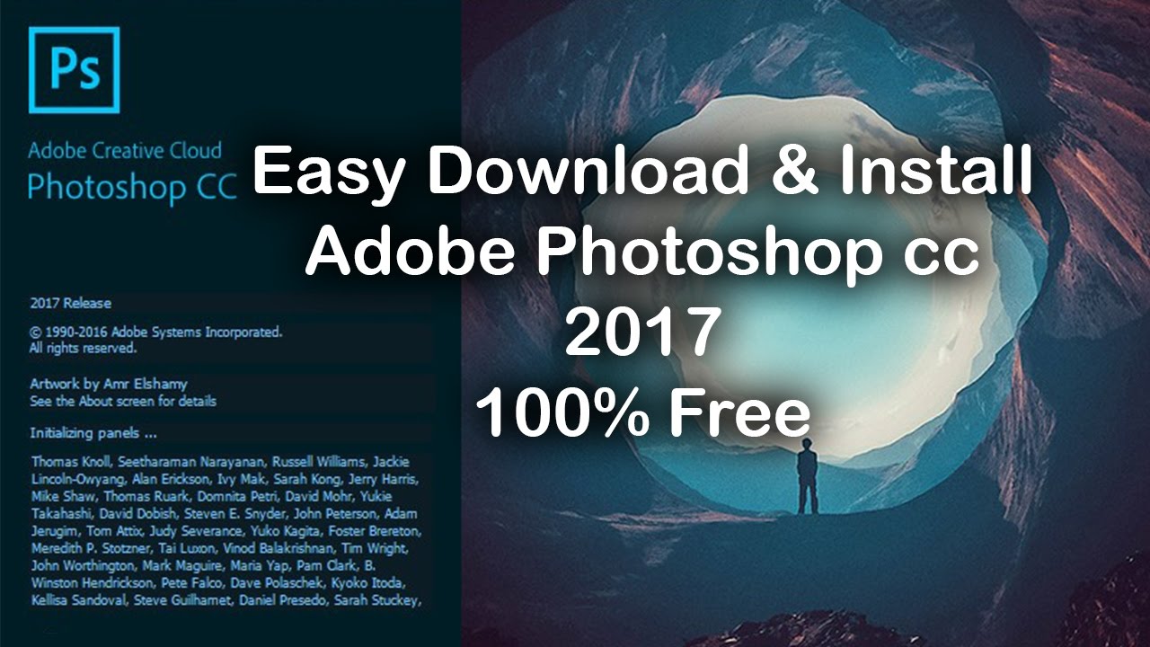 How to download and install Adobe photoshop CC 2017 with activation100 ...