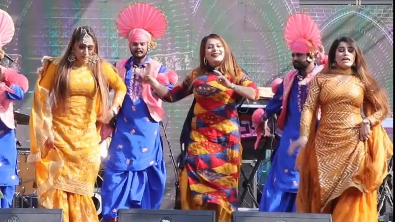 Punjabi Orchestra Dancers | Top Punjabi Bhangra Performance | Dj Kp ...